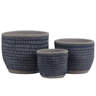 Dakota Fields Sarahi 3-Piece Stone Pot Planter Set | Wayfair