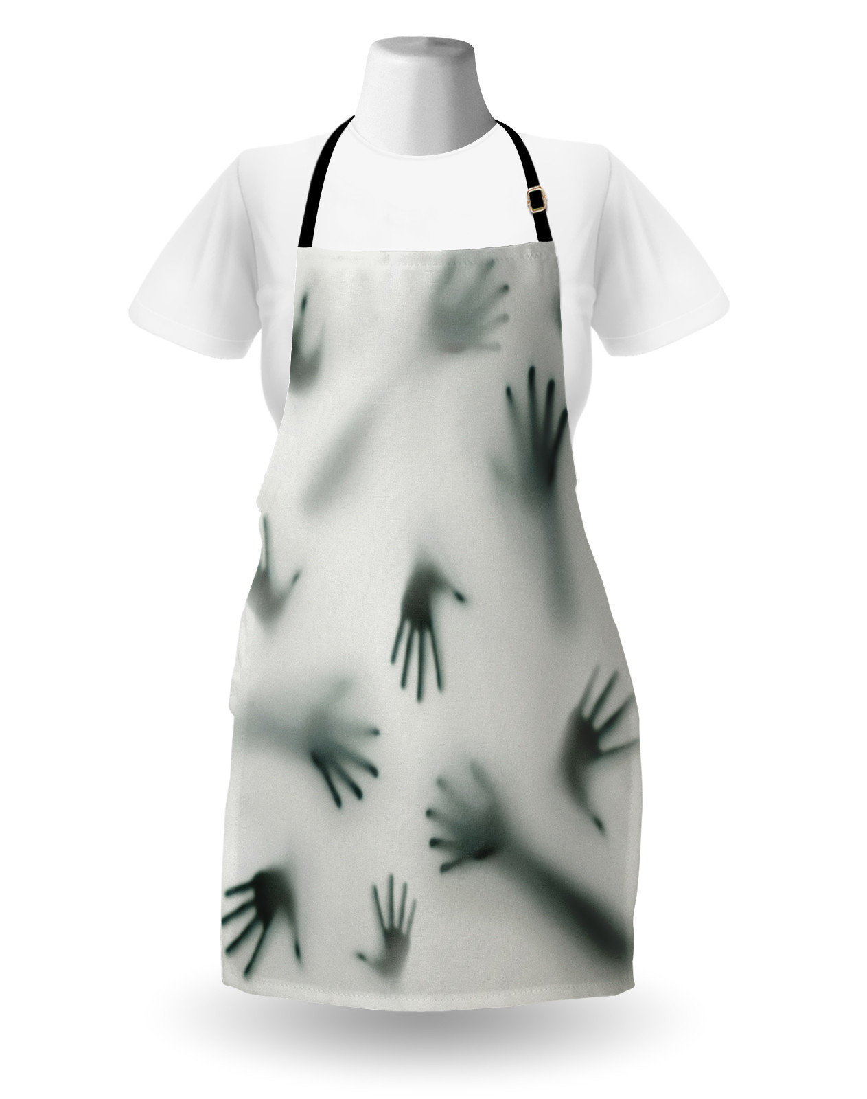 East Urban Home Horror Apron Unisex, Ghost Alien, Adult Size, Emerald ...