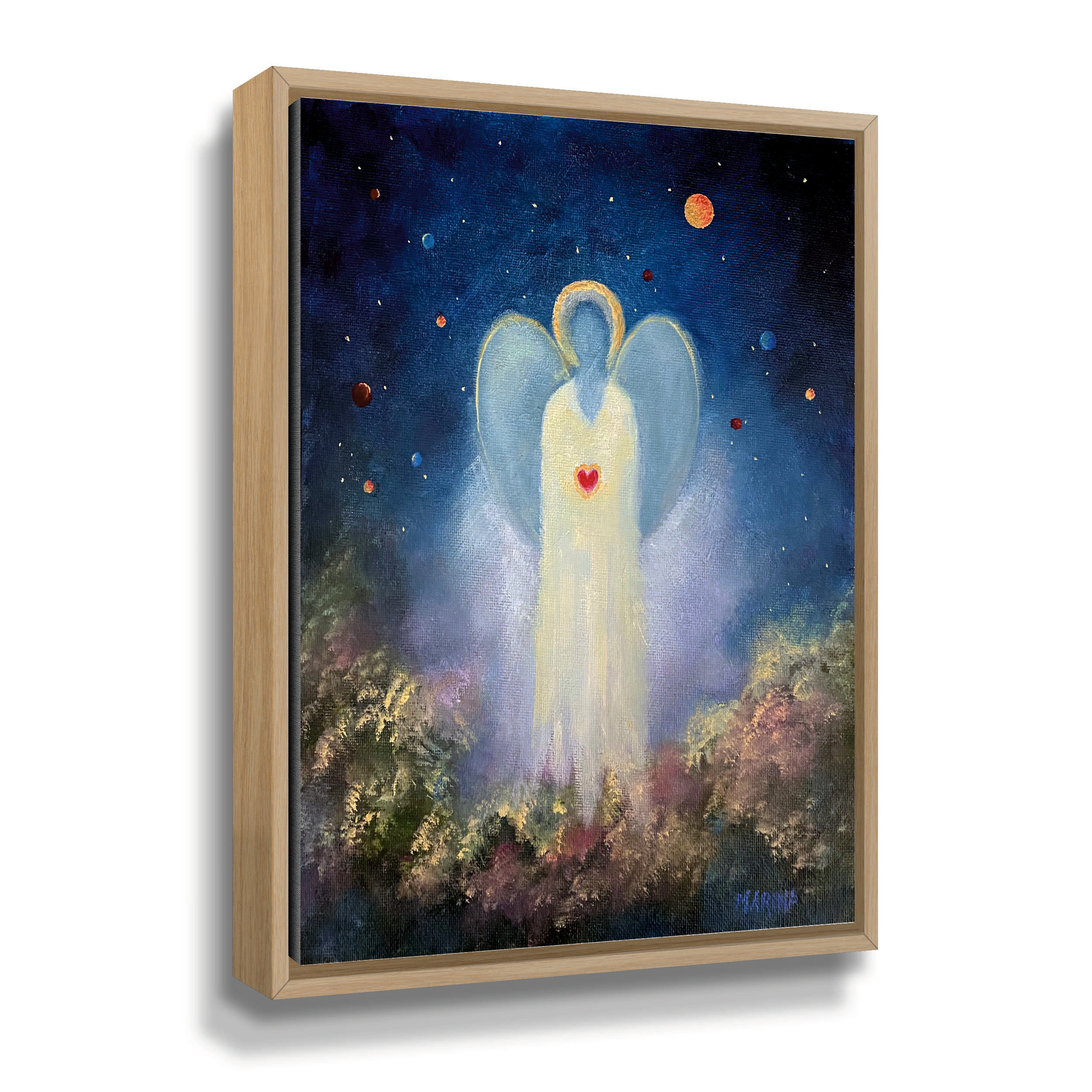 Trinx Sharyn Love's Guardian Angel by Marina Petro - Print on Canvas ...