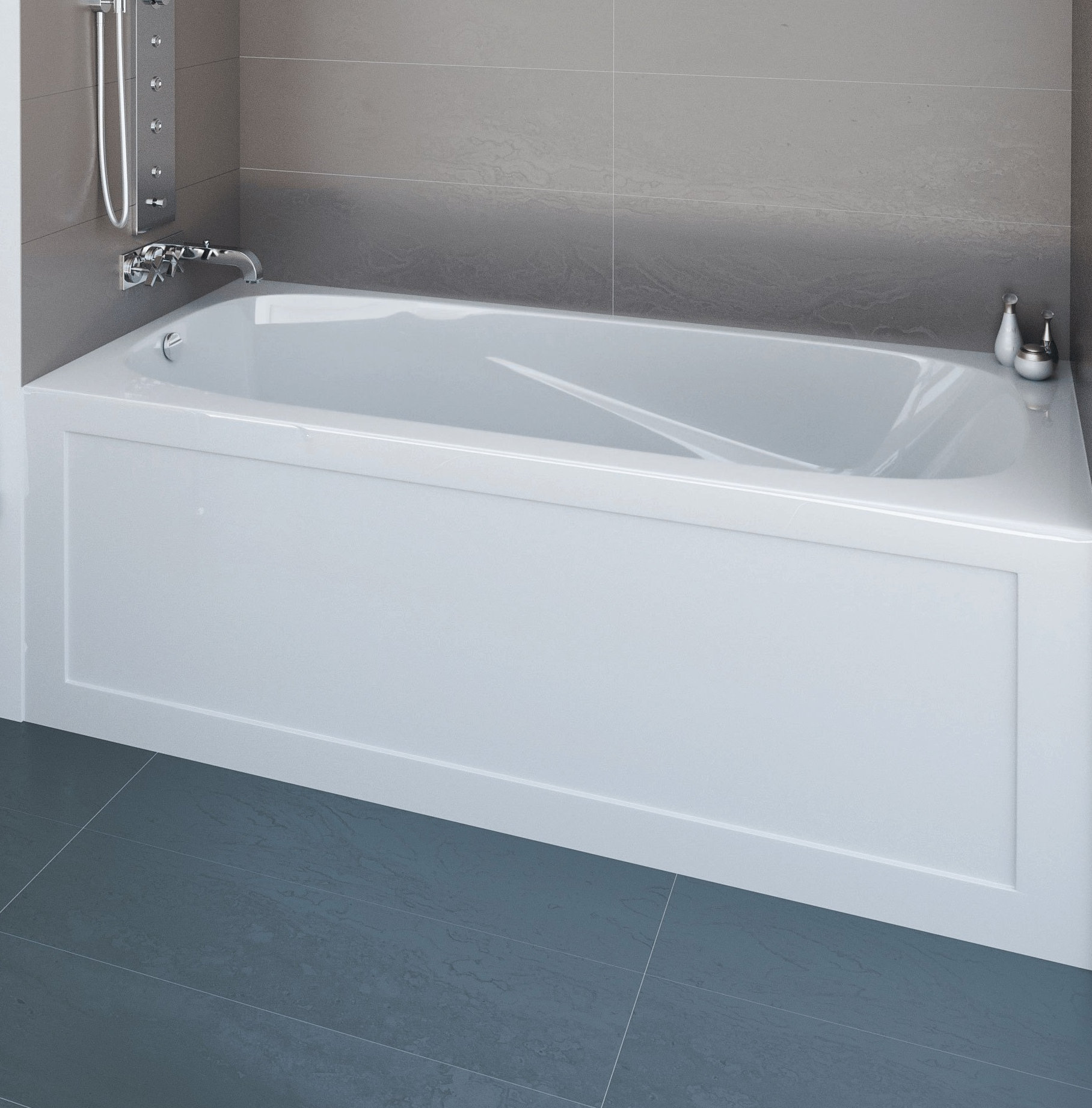 Mirolin Phoenix 60" x 30" Alcove Soaking Bathtub & Reviews - Wayfair Canada