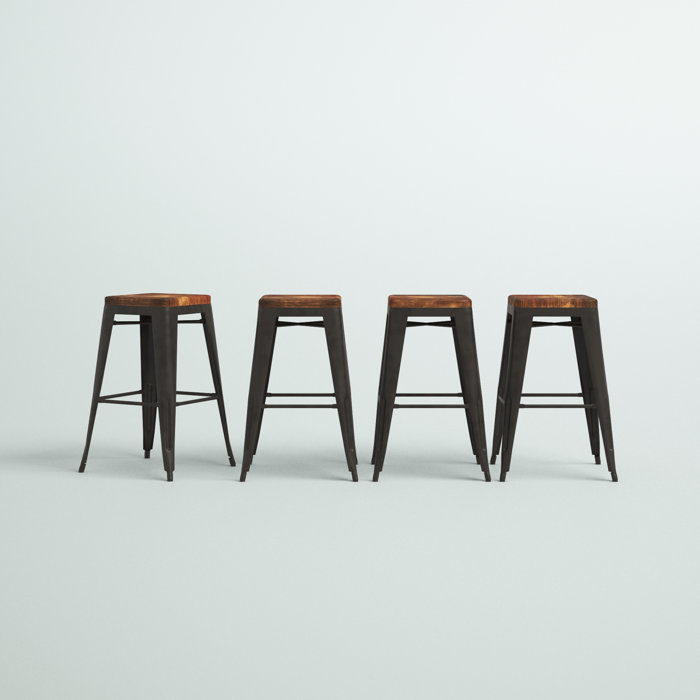 Trent Austin Design® Nesbit Solid Wood Stool & Reviews | Wayfair