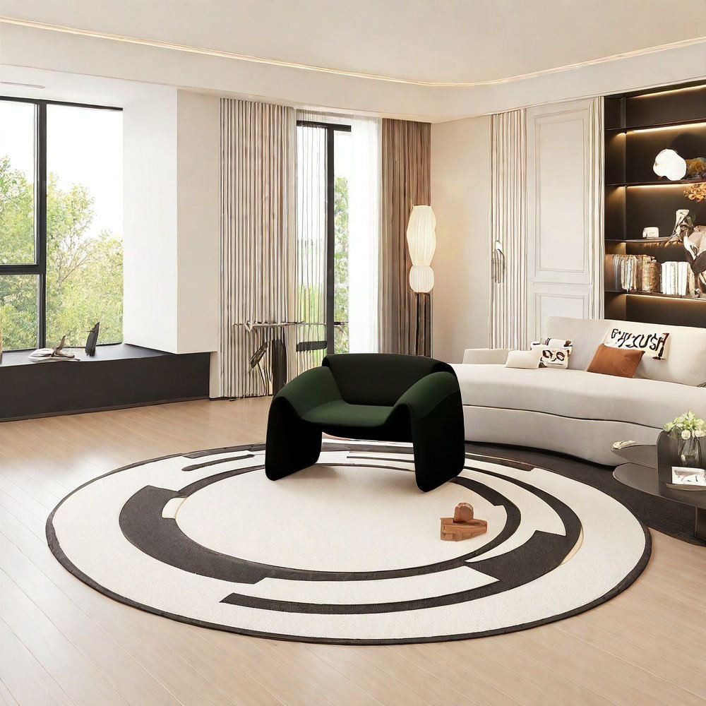 KANGLY Semi-circular curved light luxury negotiation sofa | Wayfair