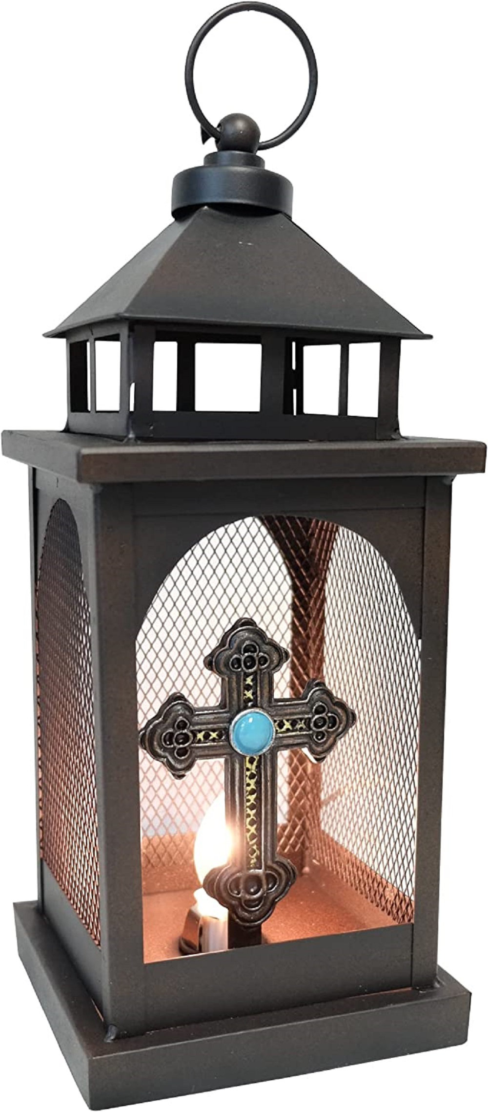 Red Barrel Studio® 12" Plug-in Outdoor Lantern | Wayfair