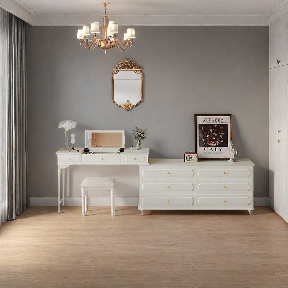 marlao Vintage Style Clamshell Dresser - Wayfair Canada