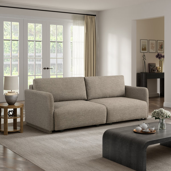 Serta Durango 86" Upholstered Queen Size Convertible Sleeper Sofa ...