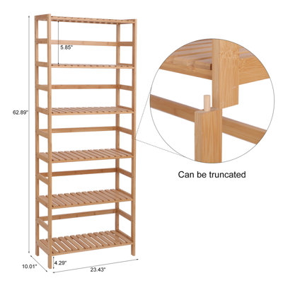 Latitude Run® Jaquincy 23.62'' W Manufactured Wood Shelving Unit ...