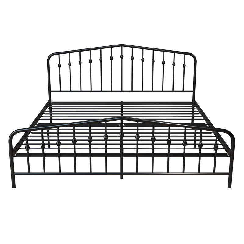 Novogratz Bushwick Metal Platform Bed & Reviews | Wayfair