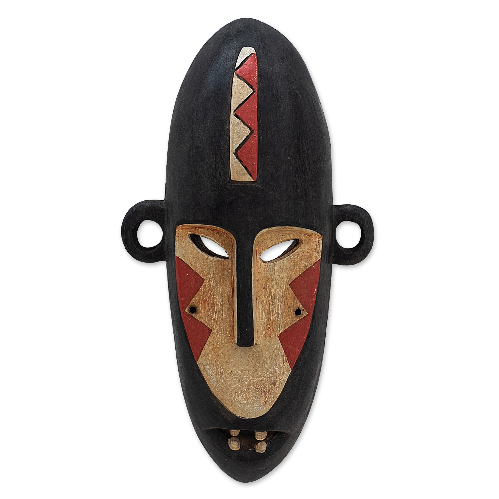 Bungalow Rose Handmade Boa Style African Wood Mask - Wayfair Canada