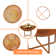 Williston Forge Maui Fire Pit for Garden Terrace Heating | Wayfair.co.uk