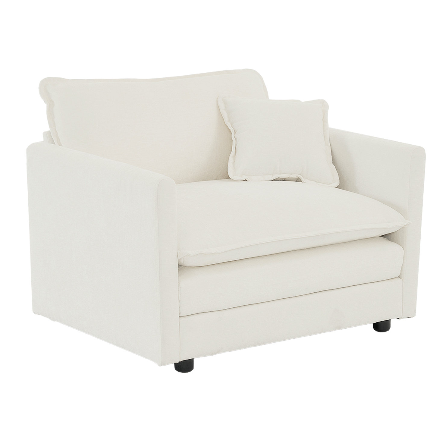 Latitude Run® Azurae 82.89'' Chenille | Wayfair