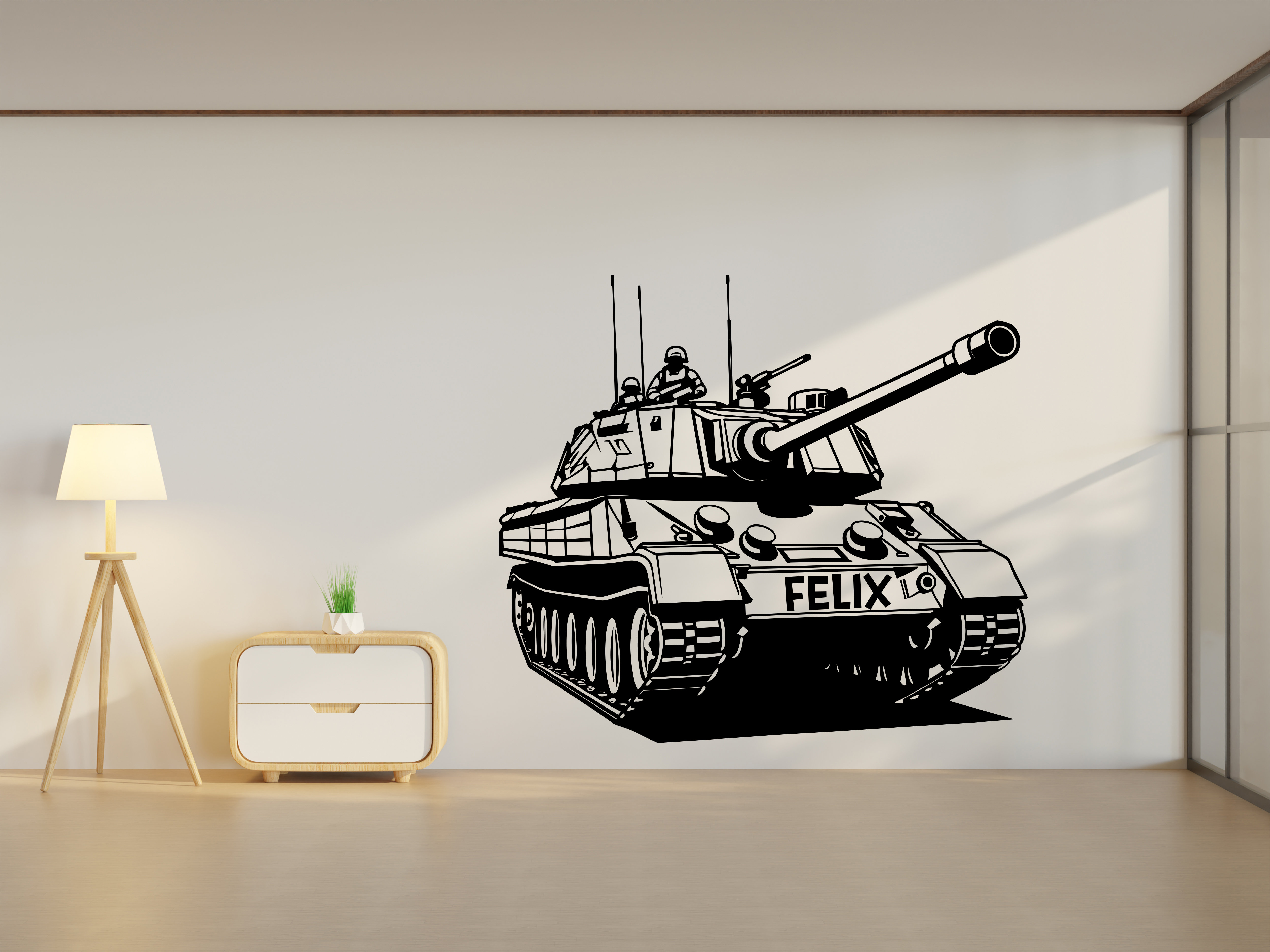 Winston Porter Library Vinyl Wall Art Decals, Book Shelves Decor ...