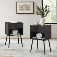Metal Nightstands You'll Love | Wayfair