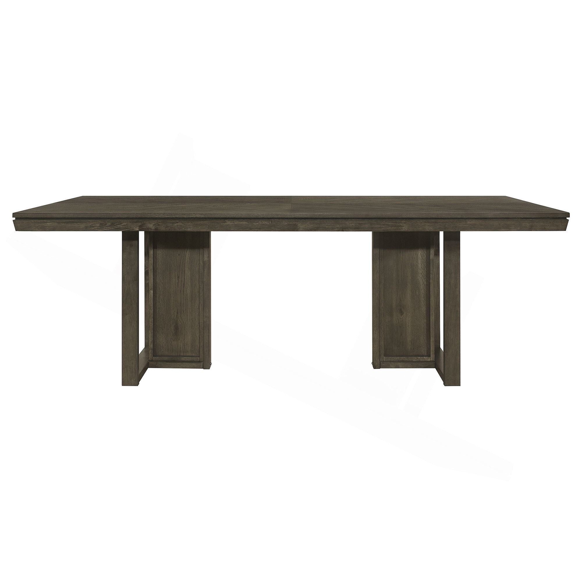 Latitude Run® Glenmoor Dark Grey Rectangular Dining Table | Wayfair