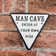 Happy Larry Eilers Cast Iron Man Cave Wall Sign | Wayfair.co.uk