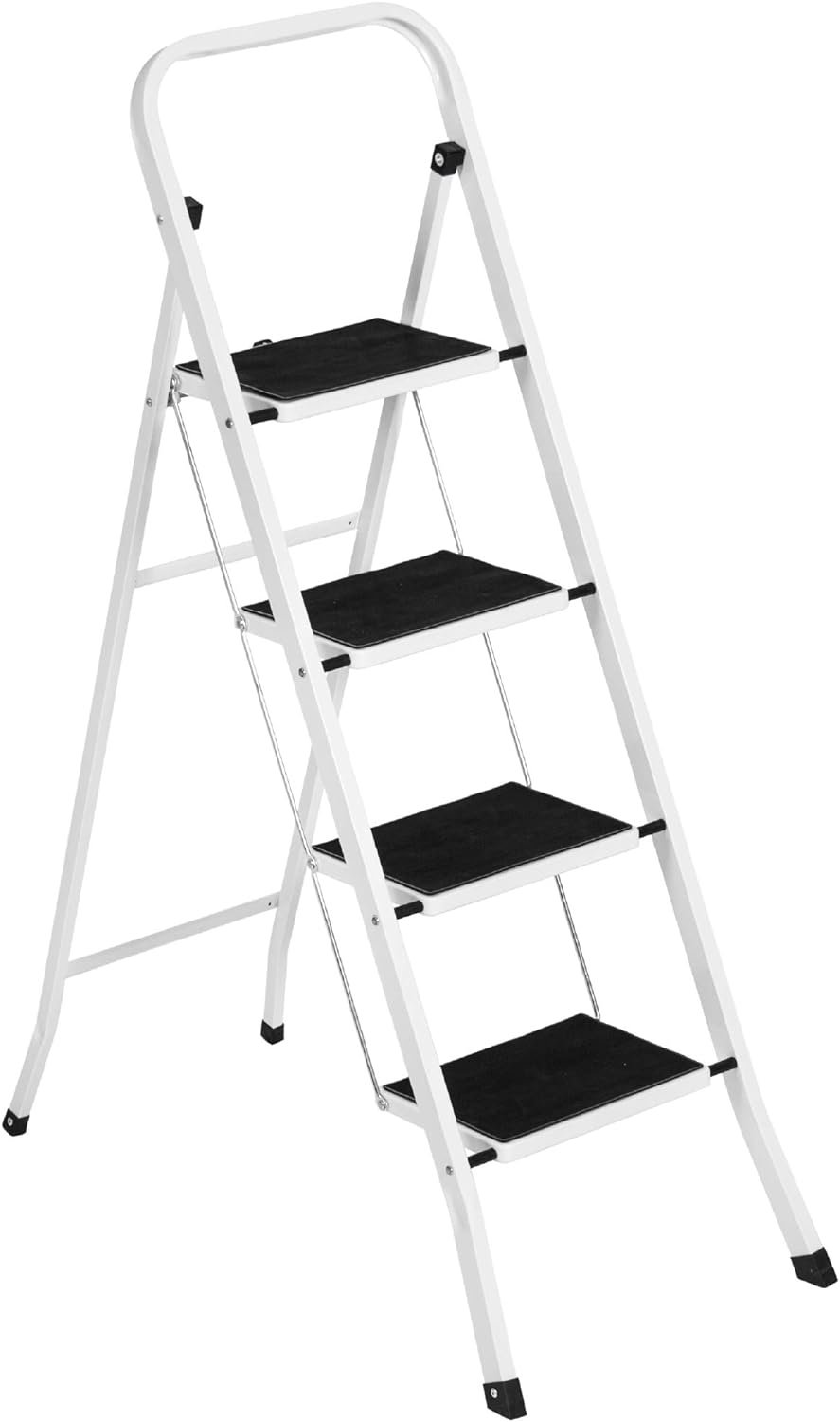 WFX Utility™ 4 - Step Steel Folding Step Ladder | Wayfair