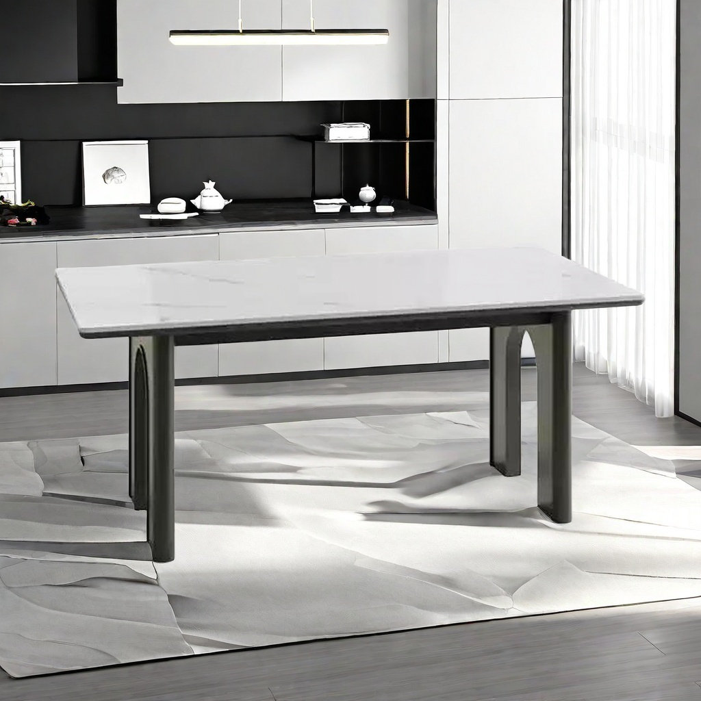 LJIA home Thickened Explosion-Proof Rock Board Dining Table | Wayfair
