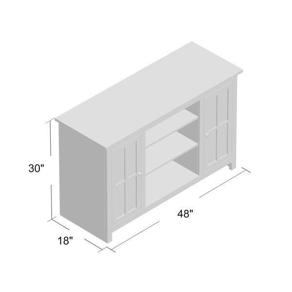 Union Rustic Kavien Unfinished Media Console & Reviews | Wayfair