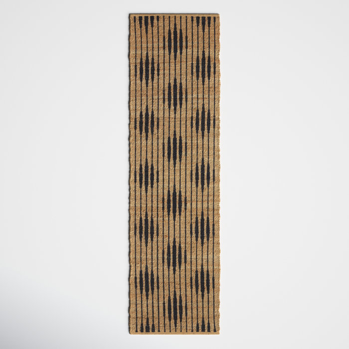 Arabela Handmade Jute/Sisal Brown/Black Rug & Reviews | Birch Lane