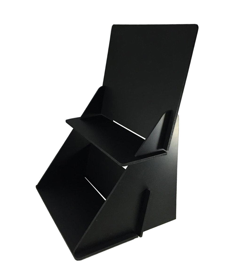 FixtureDisplays 1.77'' H Pamplet Rack | Wayfair