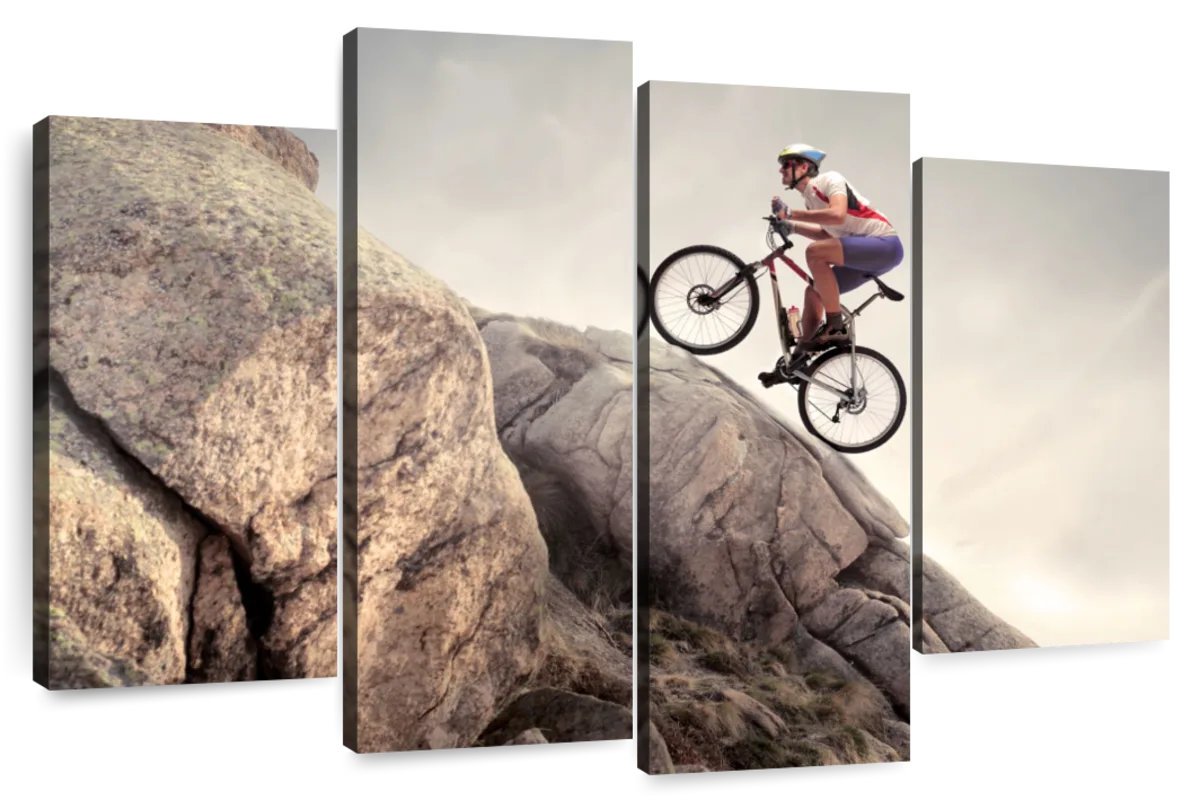 Ebern Designs Sireci Rocky Uphill Cycling | Wayfair