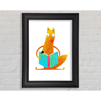 Happy Larry Fox Life Framed Print | Wayfair.co.uk