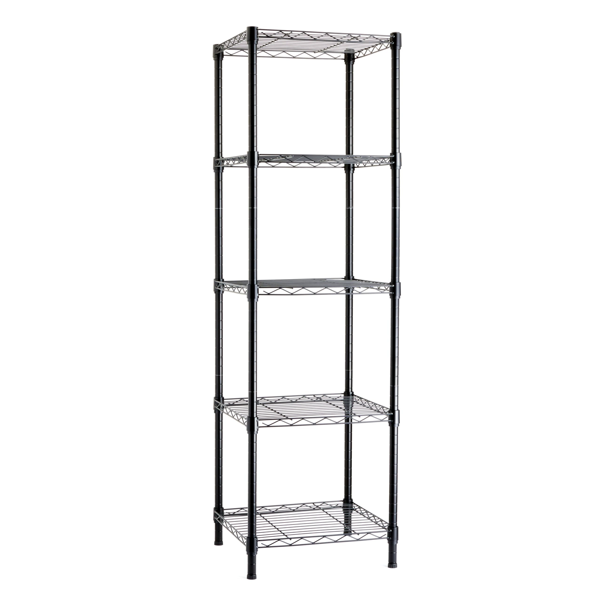 Rebrilliant Adjustable Heavy Duty Steel Wire Rack Storage Shelving ...