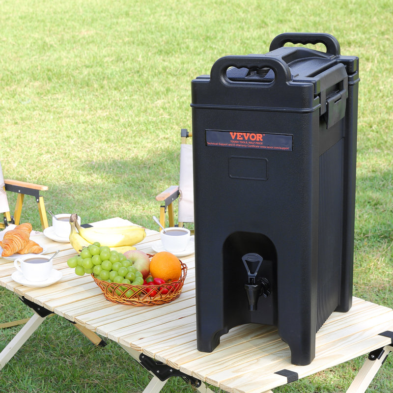 VEVOR Insulated Hot and Cold Beverage Dispenser Server 5 Gallon Food ...