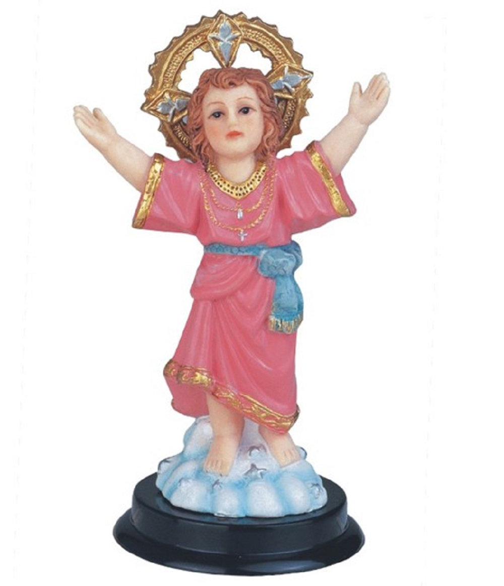 The Holiday Aisle® 5"H Holy Child Santo Divino Nino Statue Divine Child ...