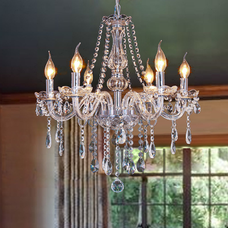 House of Hampton® Geidel 6 - Light Candle Style Empire Chandelier | Wayfair