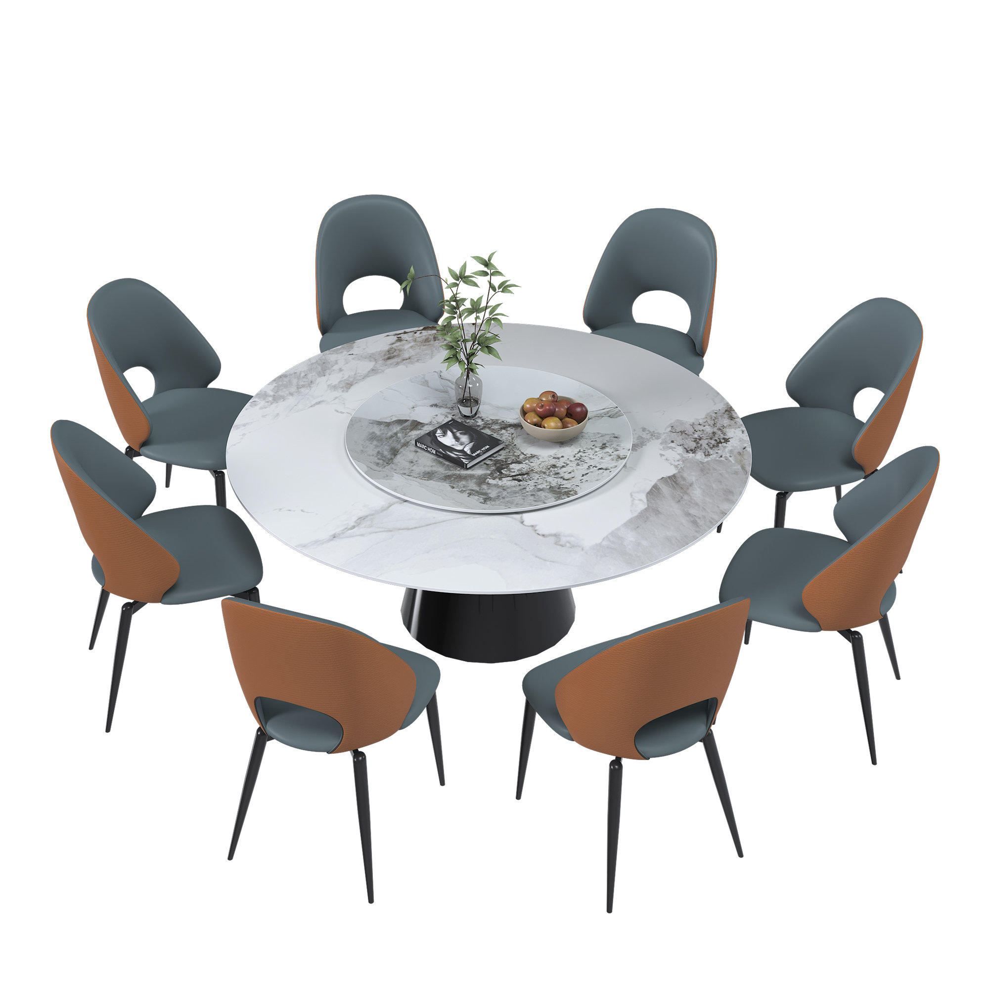 Bluesofa Versatile Dining Table Sintered Stone Modern Multifunctional ...