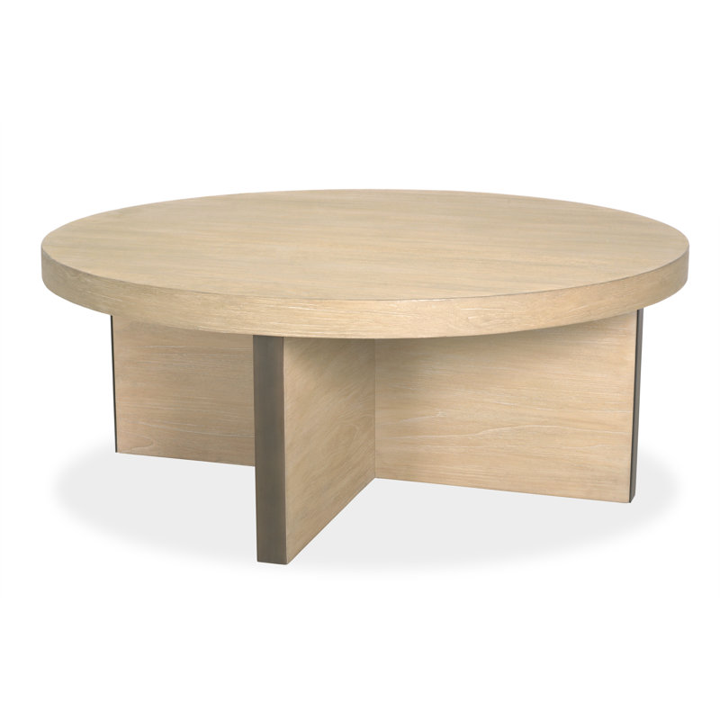 Brownstone Furniture Zuma Solid Wood Pedestal Coffee Table | Wayfair