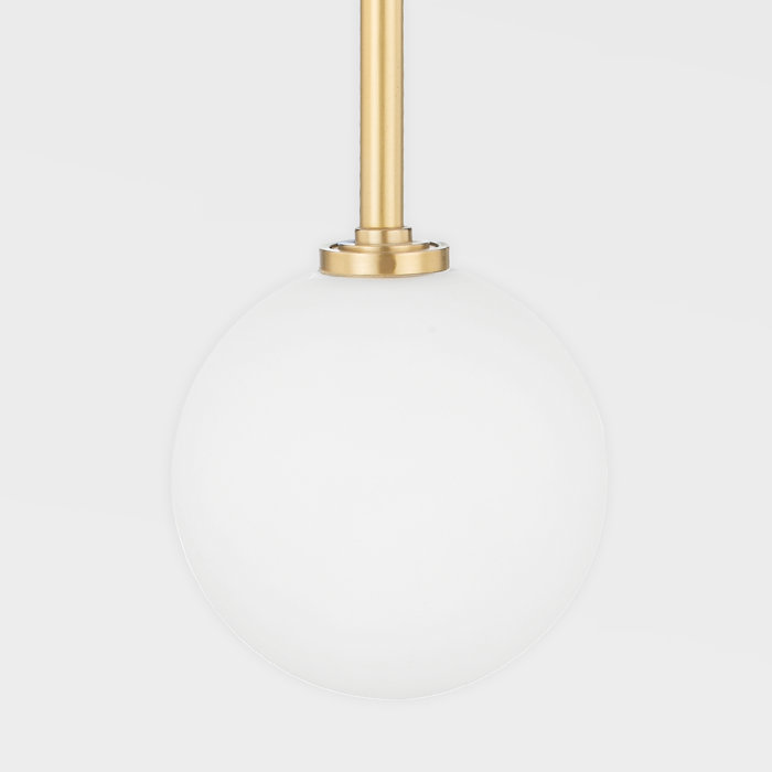 Zelpha 2 Light IRON Dimmable Armed Sconce | Joss & Main