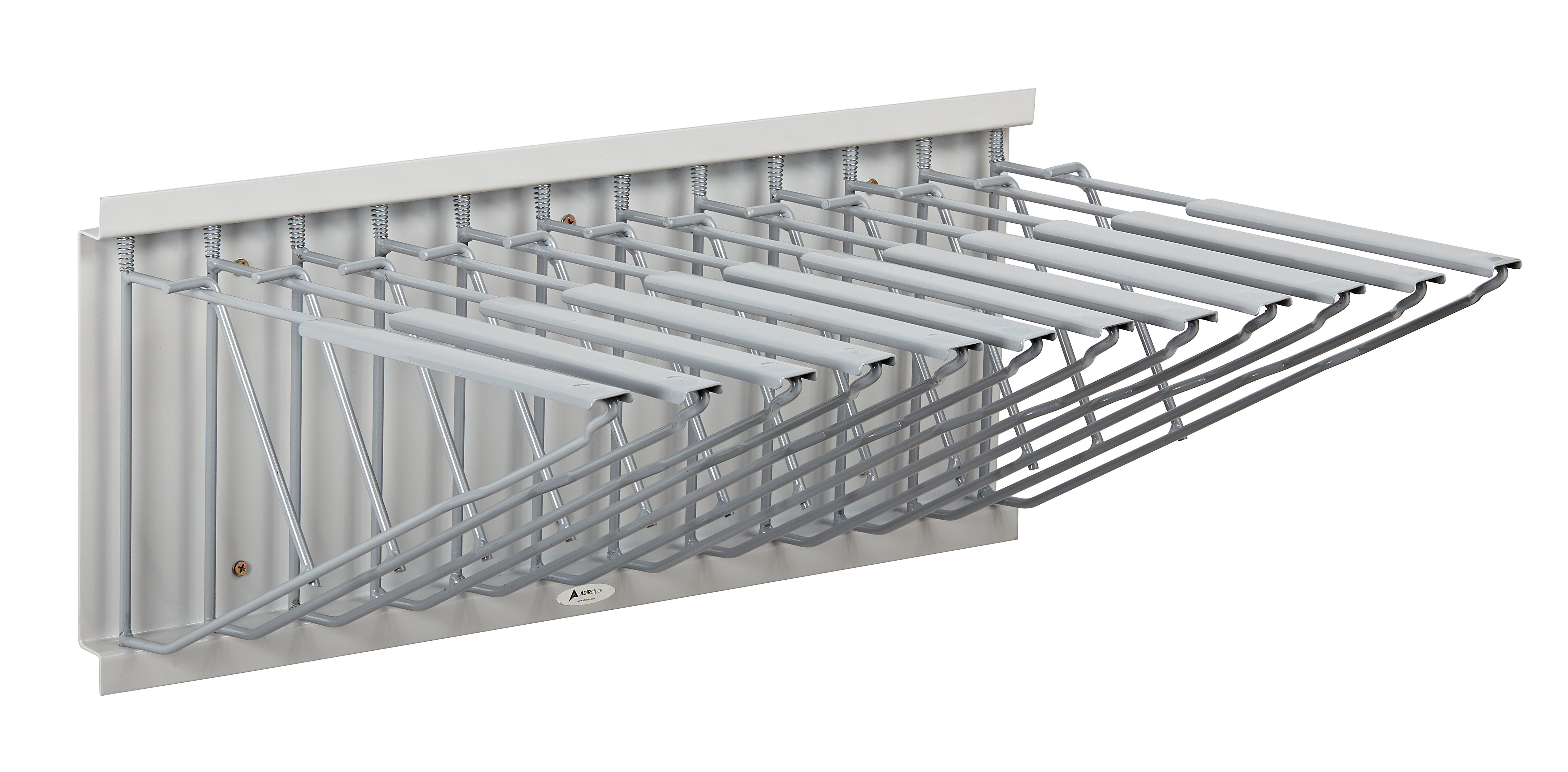 AdirOffice Steel Large File Large File Pivot Wall Rack With 30 Inch ...