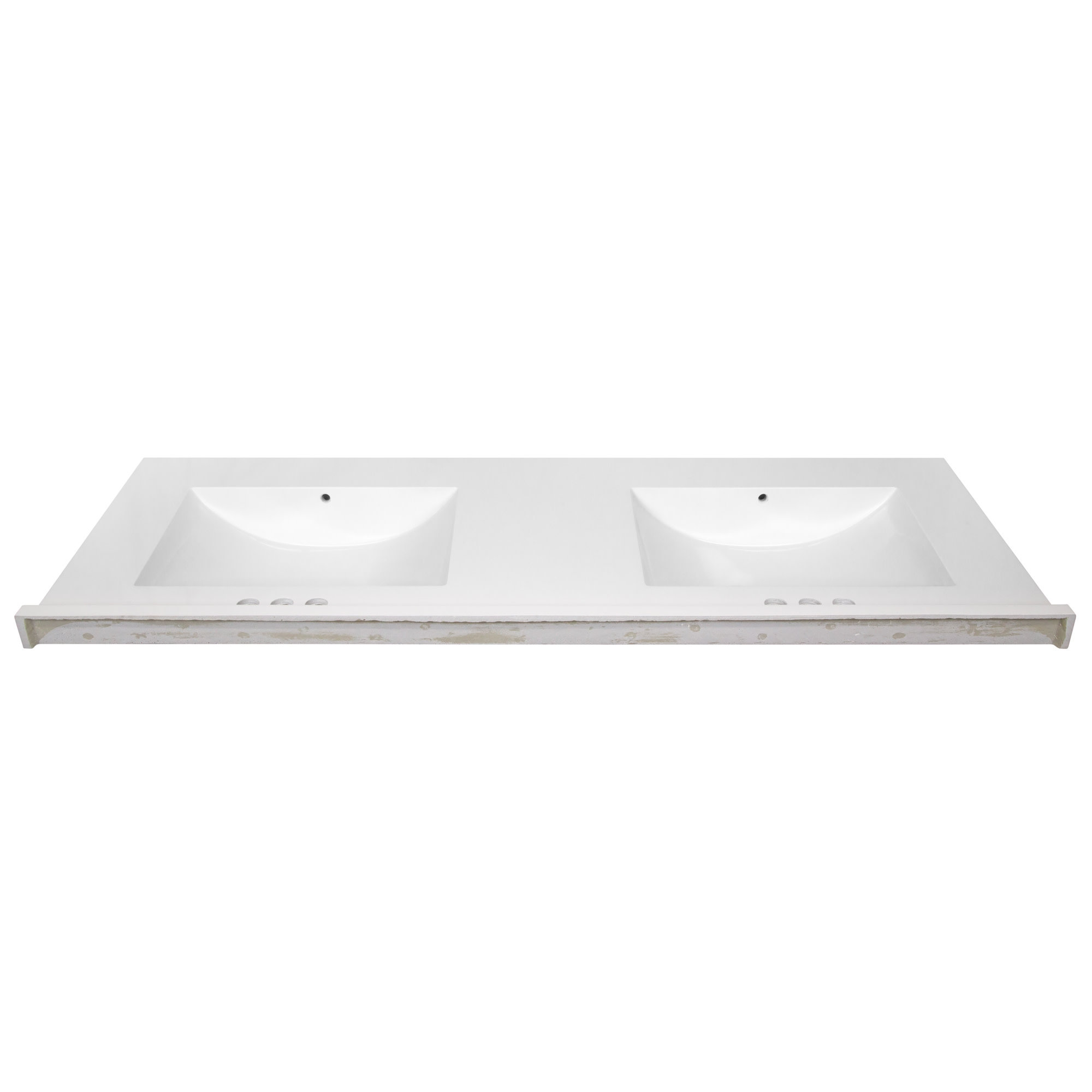 Design House 61 Inch Camilla II Modern Vanity Top Double Bowl with ...