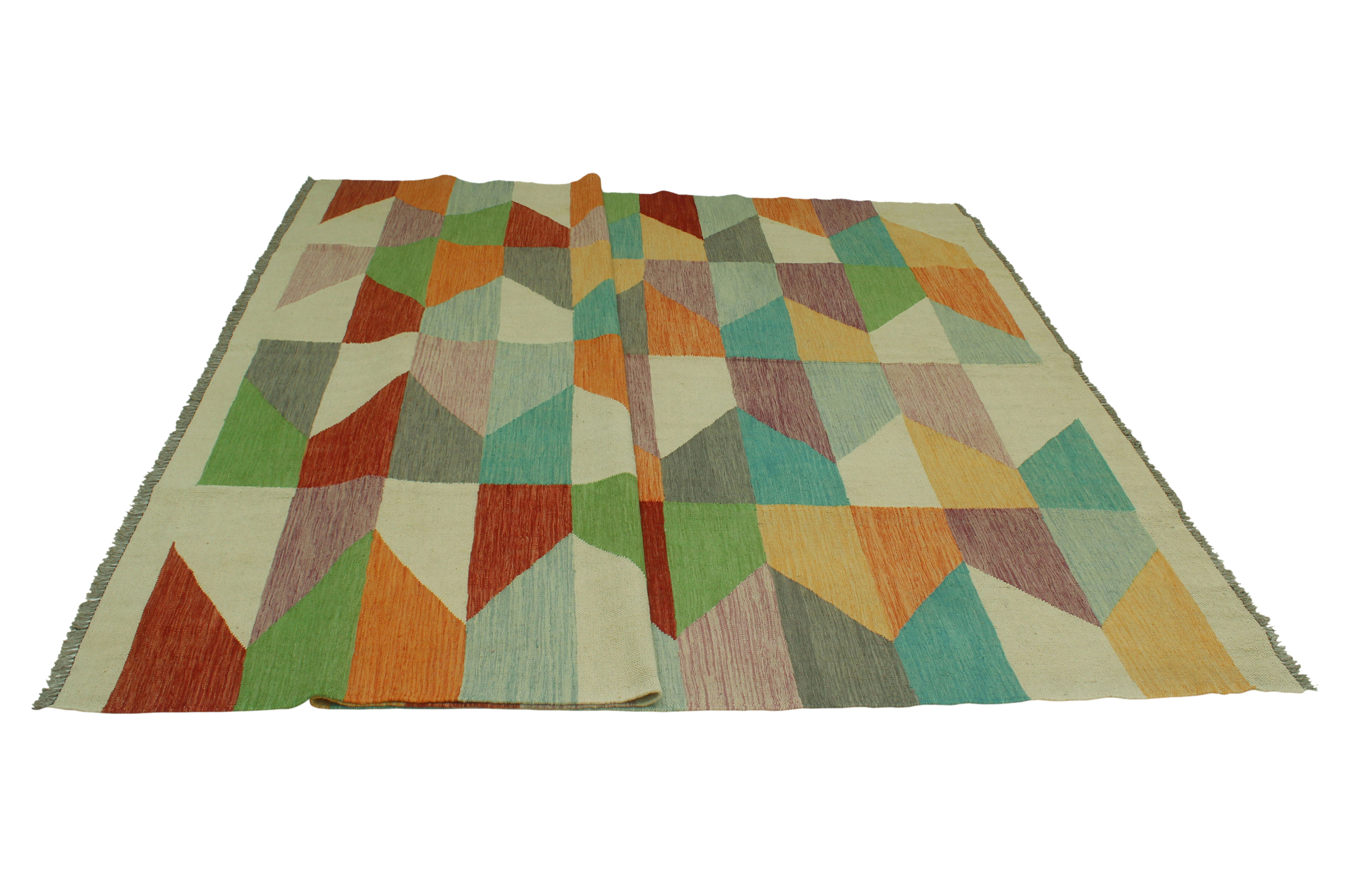 Union Rustic Winchester Kilim Kamilla Red Rug | Wayfair