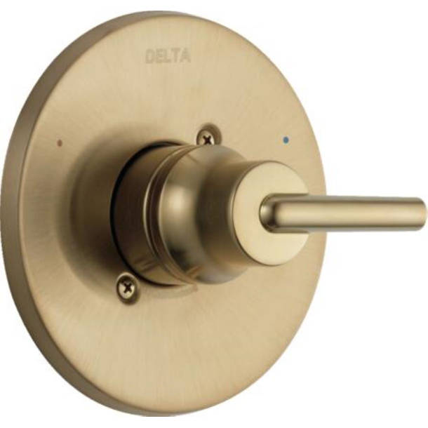 Delta Velum Single-Function Shower Valve Trim Kit, Shower Handle Set ...
