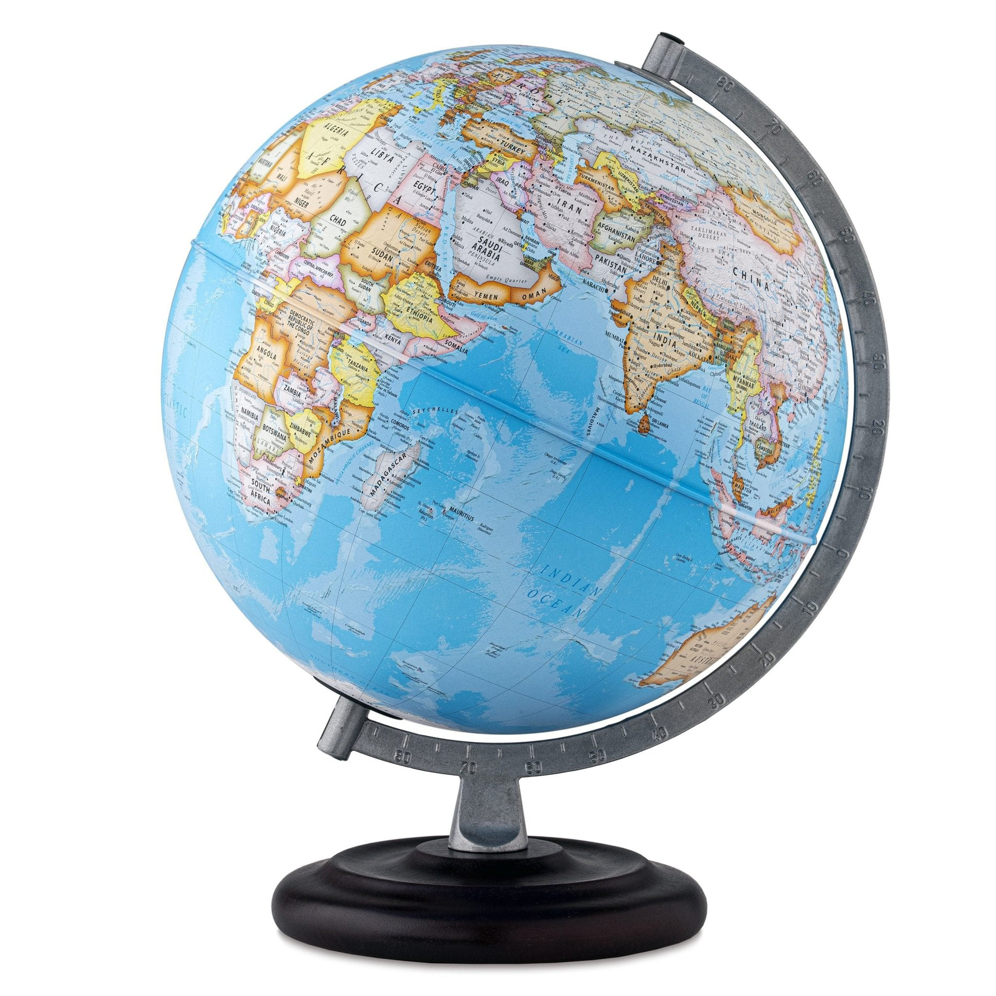 Red Barrel Studio® Mariner 12-inch Blue Ocean Desk Globe with Base ...