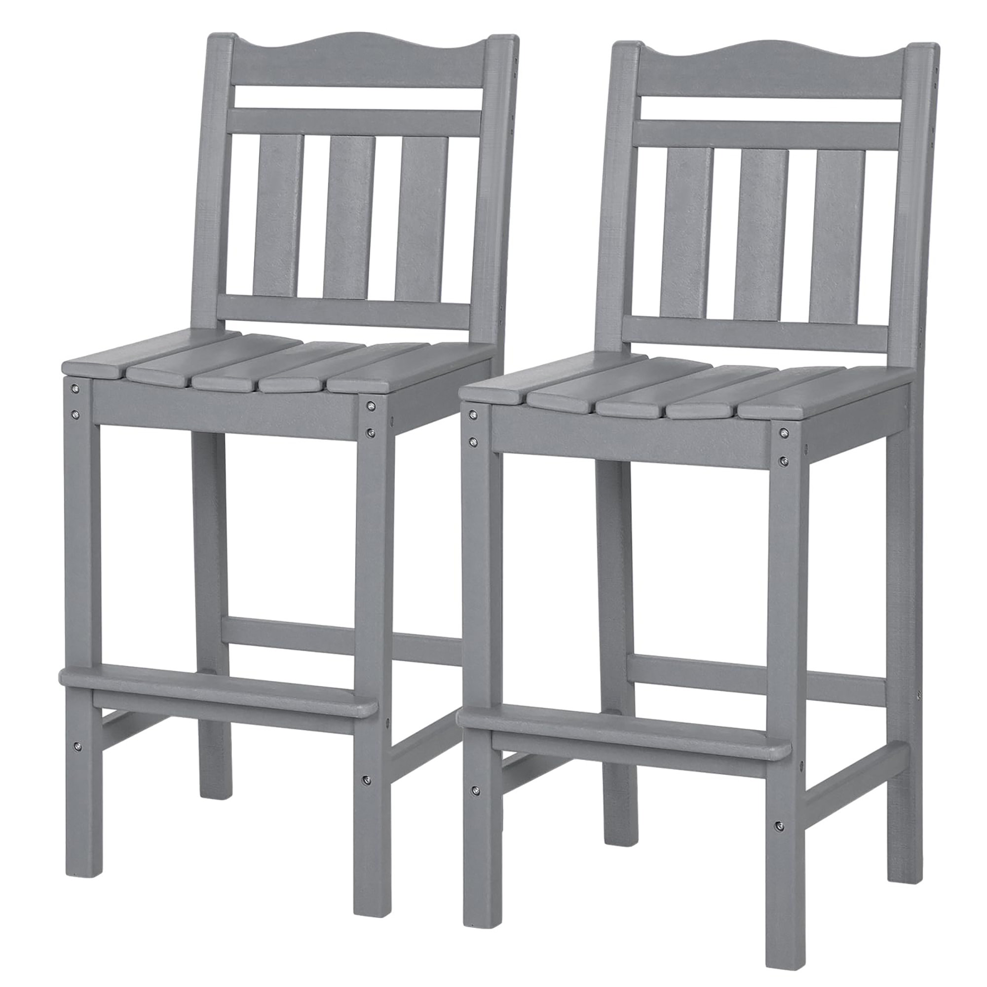 Rosecliff Heights Outdoor Bar Stools Set Of 2 - Wayfair Canada