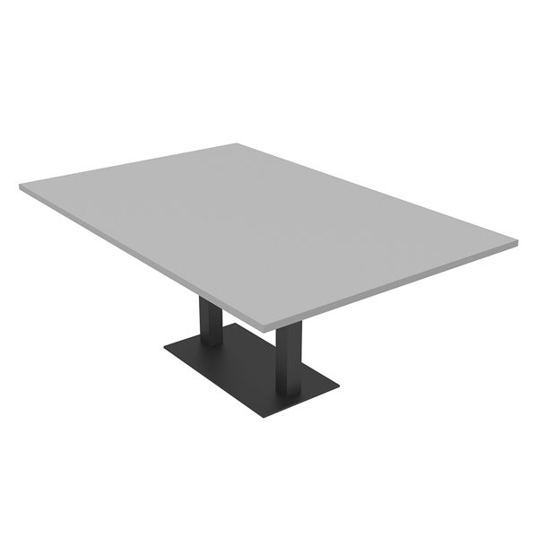 Skutchi Designs, Inc. 6X4 Rectangular Conference Room Table With Square ...