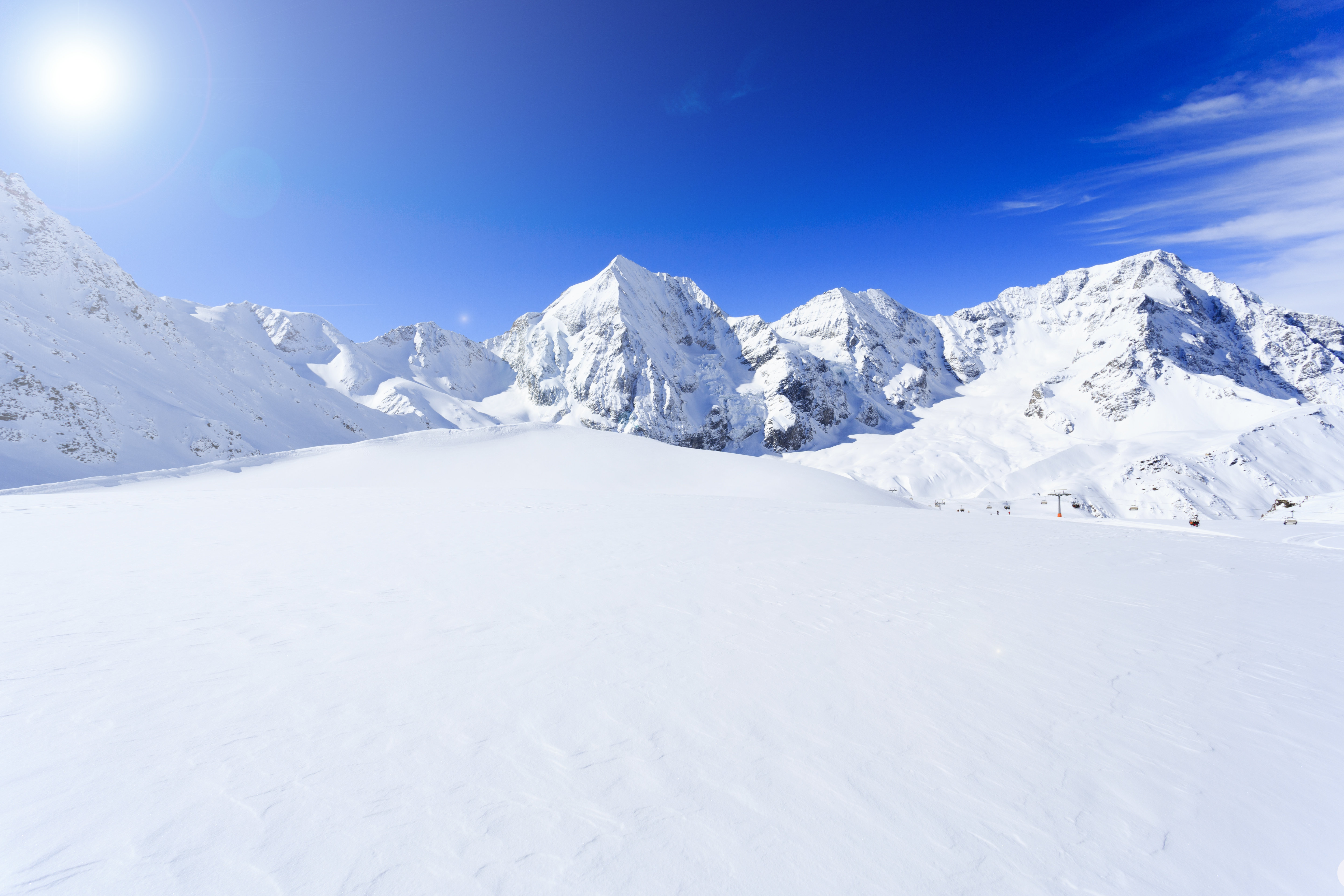 Millwood Pines Stavoren Winter Mountains by Wojciech_Gajda | Wayfair