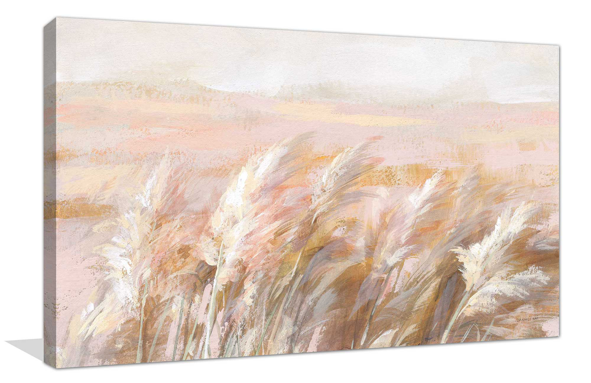 Gracie Oaks Prairie Grasses - Wrapped Canvas Painting - Wayfair Canada