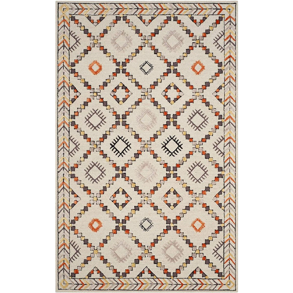 Foundry Select Hand Tufted Geometric Rug - Wayfair Canada