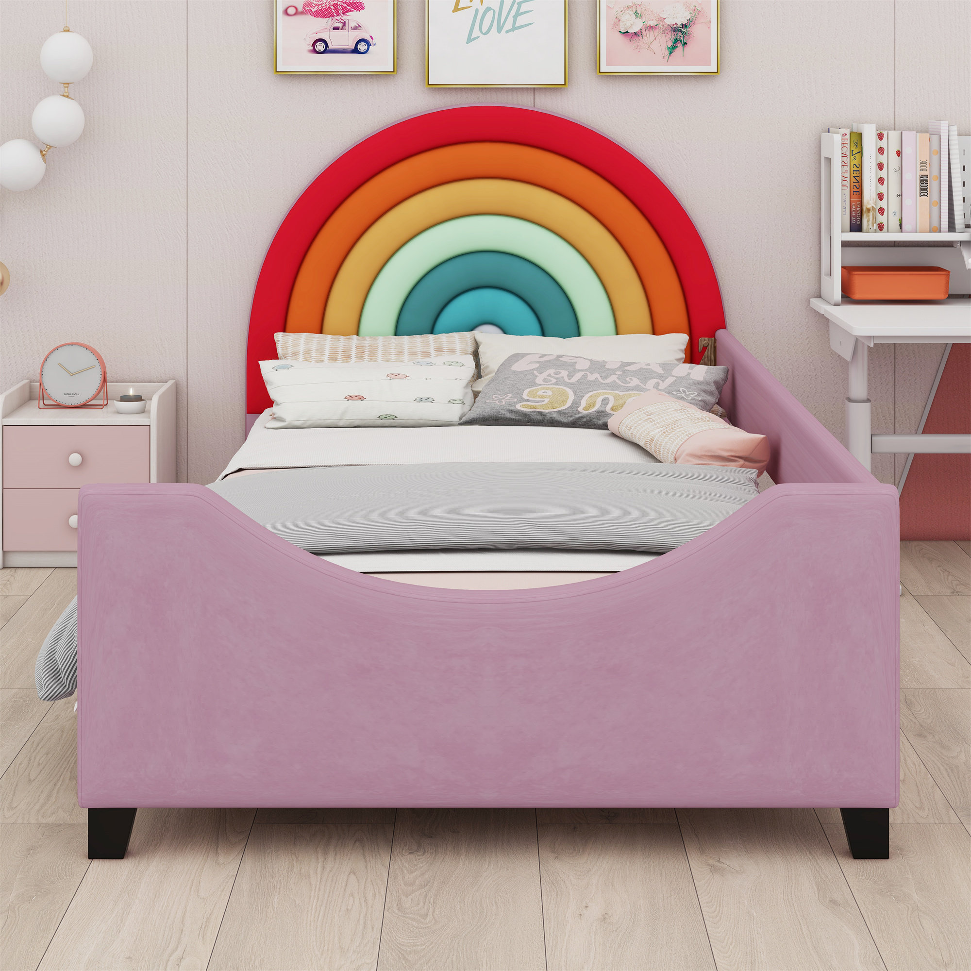 Isabelle & Max™ Rainbow Upholstered Daybed Low To The Ground Design ...
