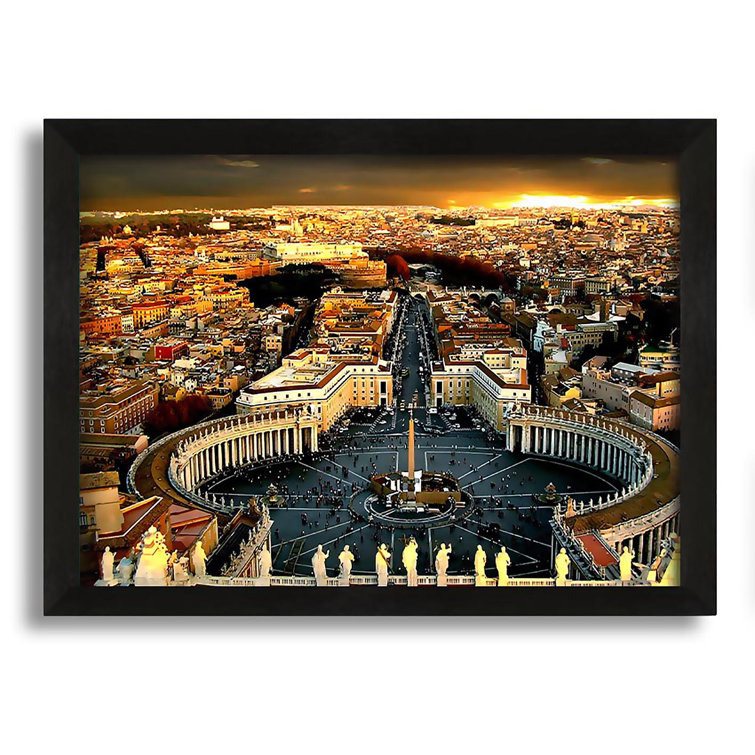 Ebern Designs Catholic Church Vatican - Single Picture Frame Photograph ...