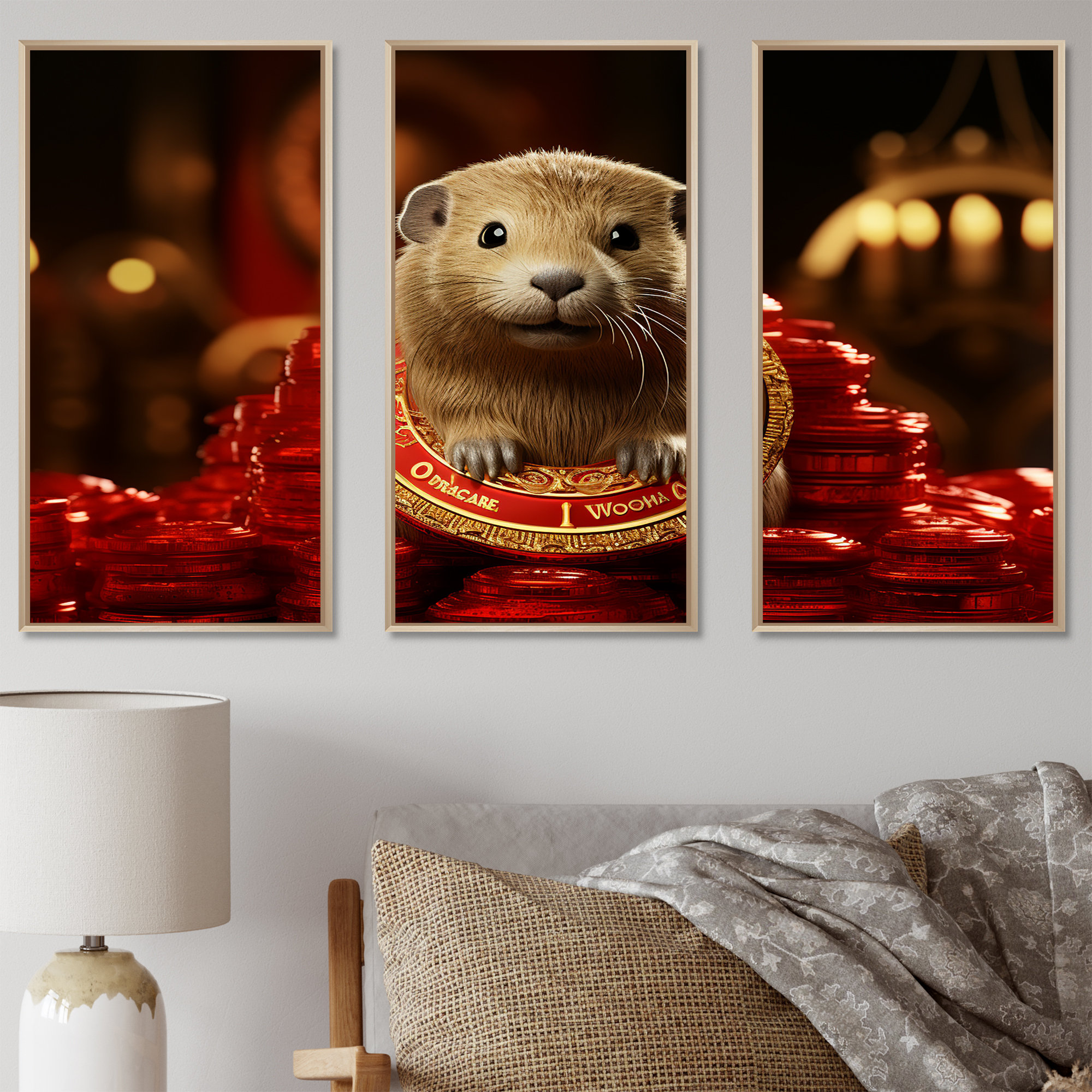 Latitude Run® Royalty Beaver Beauty - Beaver Wall Art | Wayfair