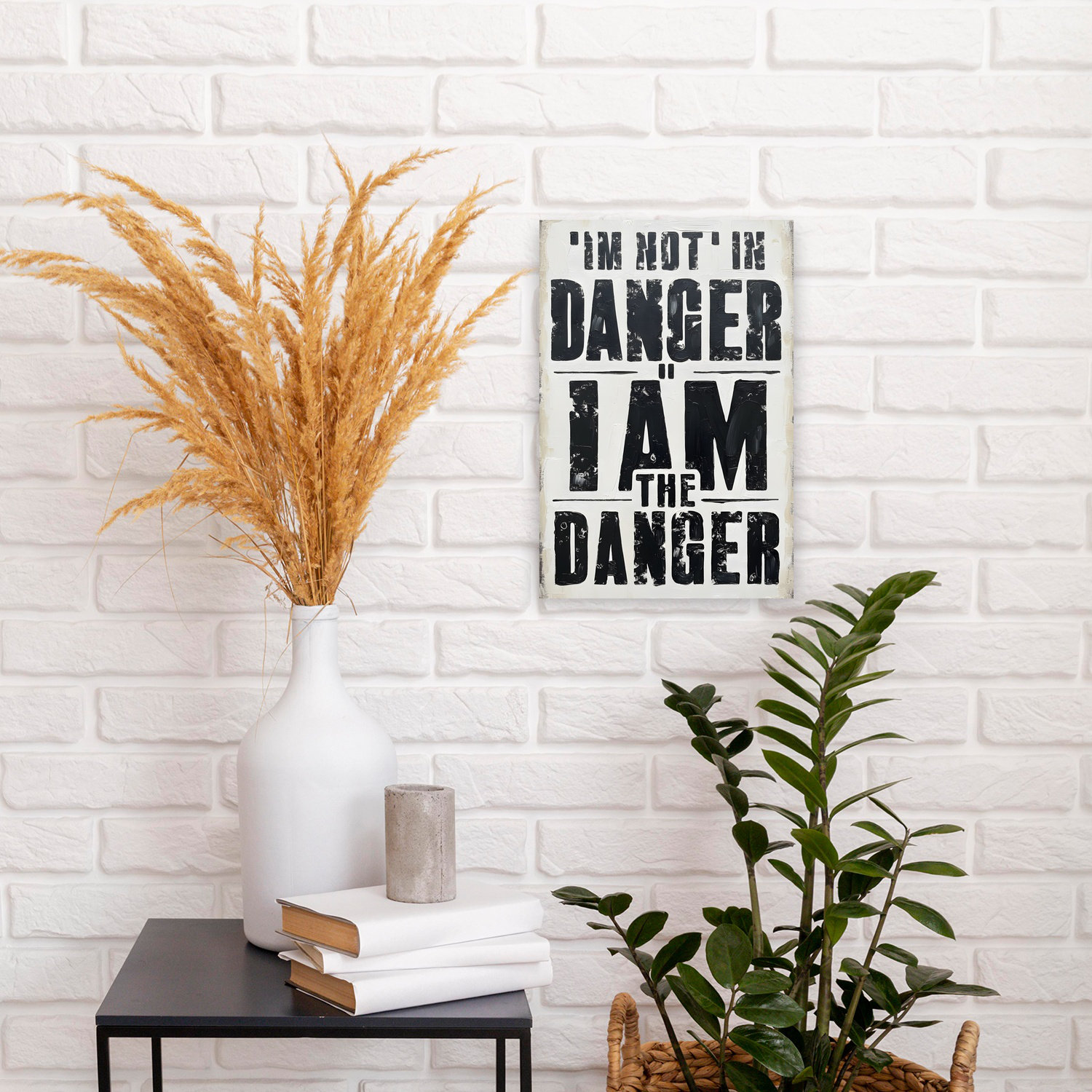 Latitude Run® I Am The Danger Skyler Bold Contemporary Dramatic Wall ...