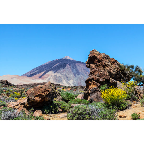Alpen Home Teide Peak by BriBar - No Frame Art Prints on Canvas ...