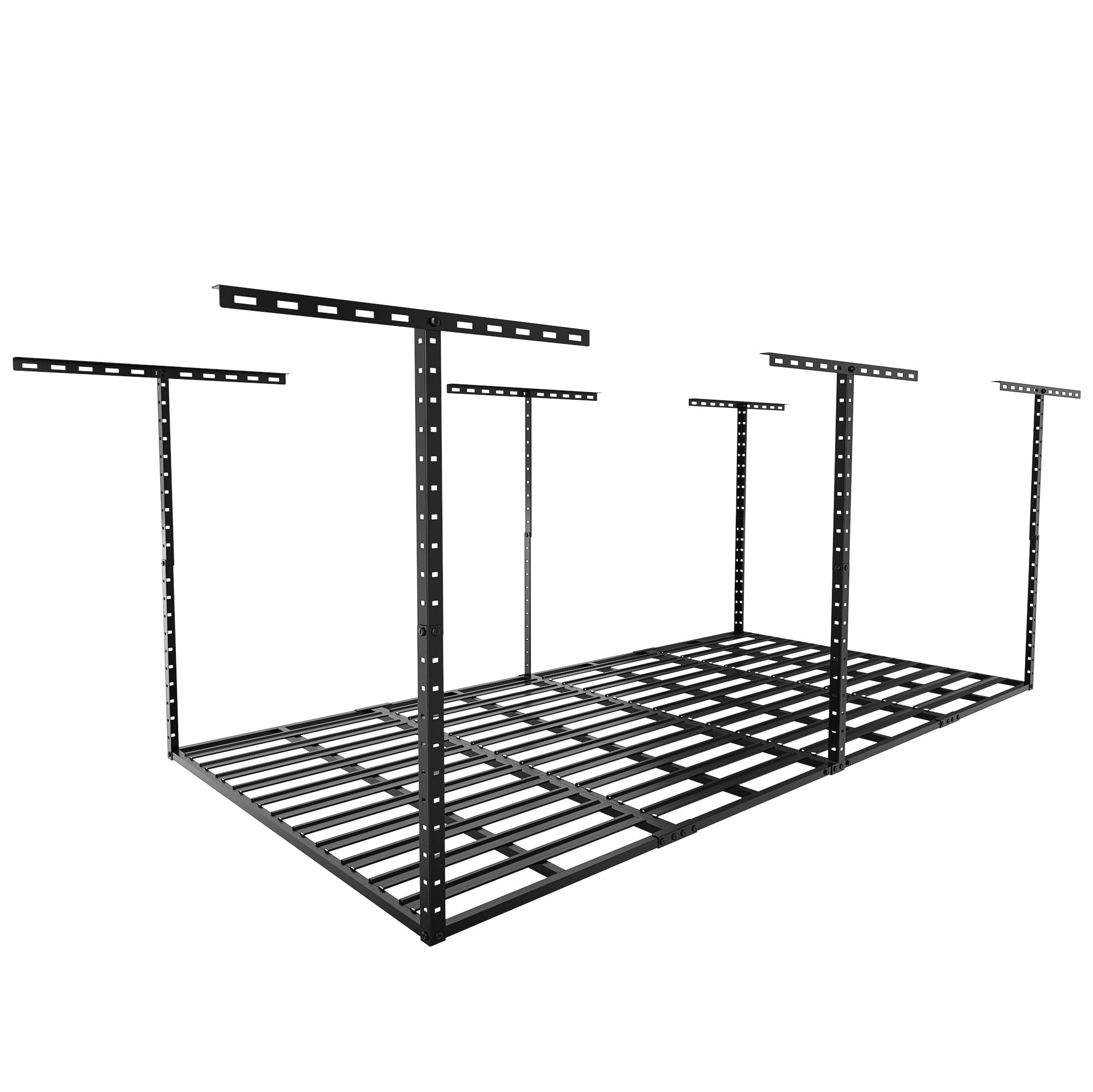 17 Stories Adjustable Garage Ceiling Storage Rack, Heavy-Duty Overhead ...