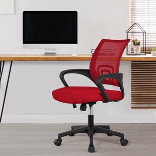 Red Office Chairs You'll Love | Wayfair