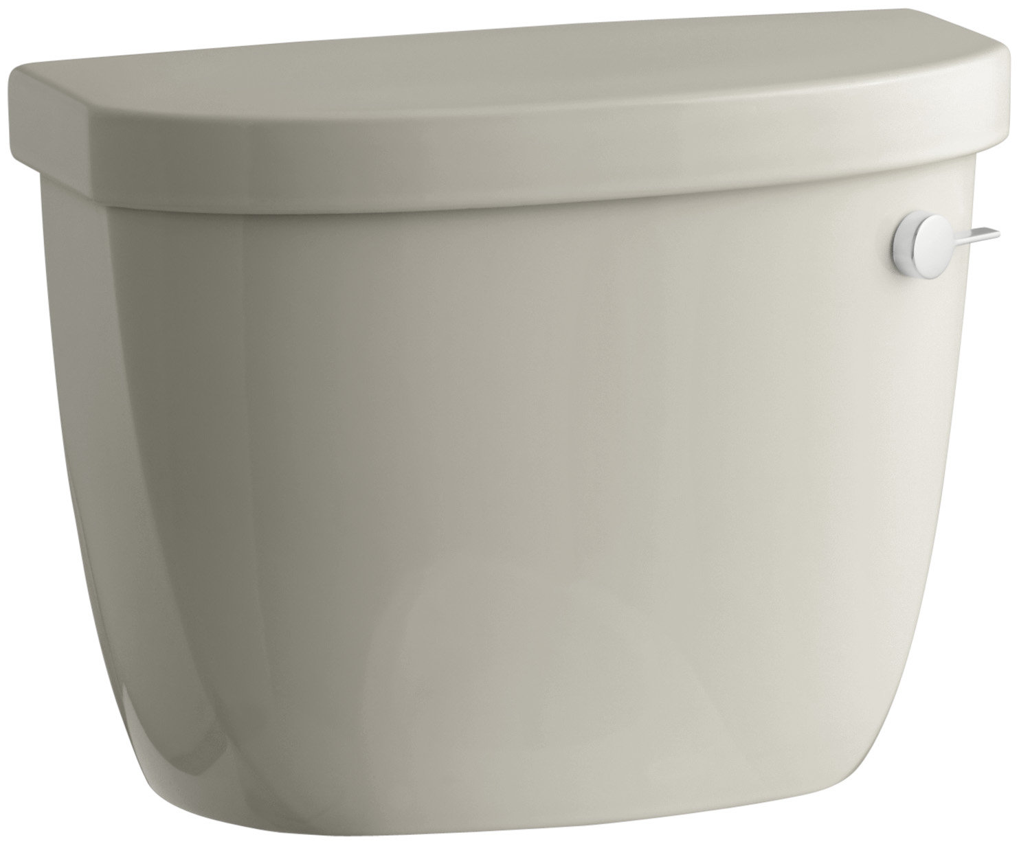 Kohler Cimarron 1.28 GPF Toilet Tank Only with Class Five Flushing ...